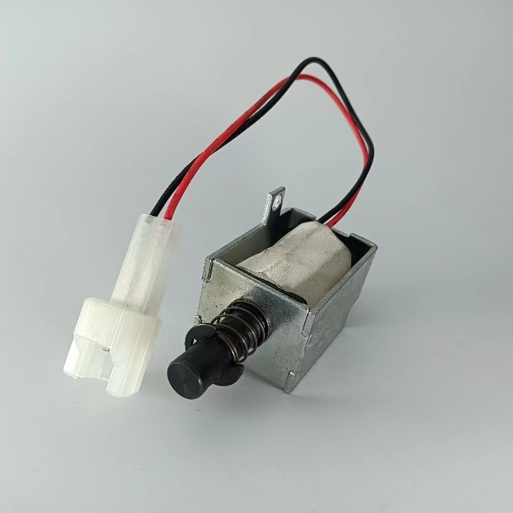 DC 5v 12v 24 Volt Dorong Tarik Solenoid Valve Actuator Mini